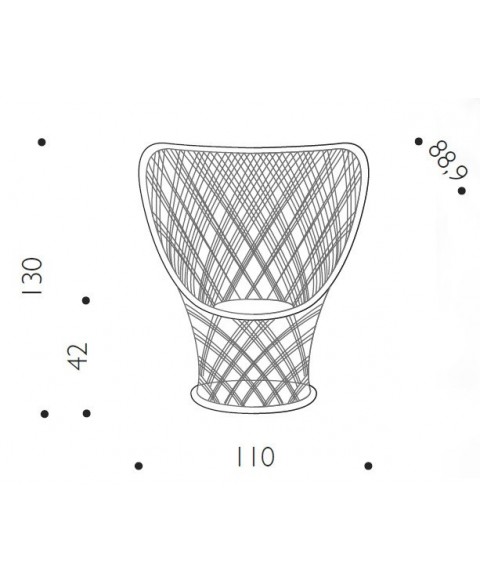 Buy Pavo Real Armchair Driade online - Patricia Urquiola's Armchair ...
