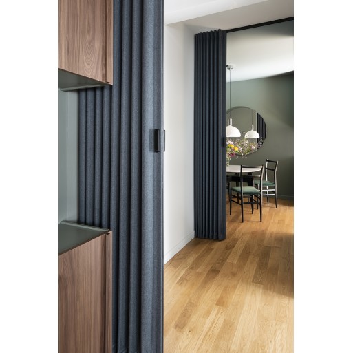 Textile folding doors Dooor - Partition walls - Lomuarredi.com