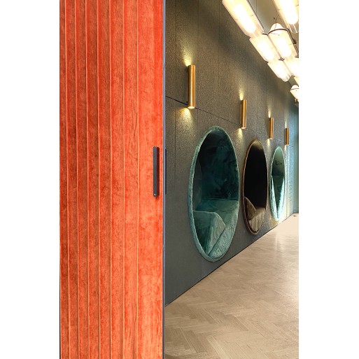 Textile folding doors Dooor - Partition walls - Lomuarredi.com