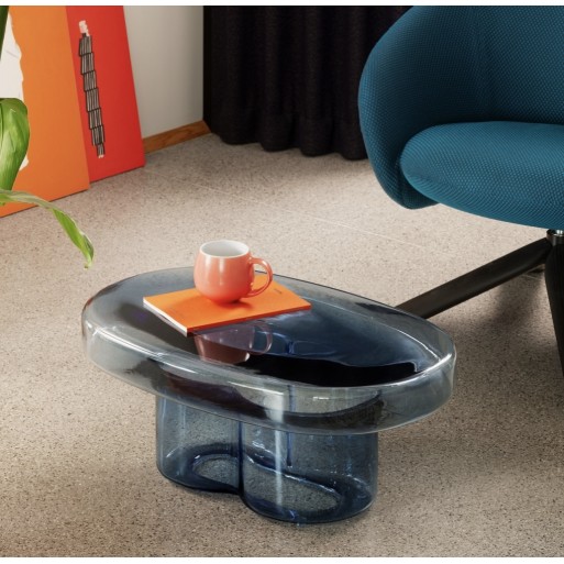Miniforms Soda Oval Side Table - Glass Table - Lomuarredi